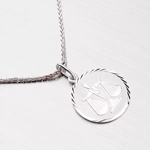 Přívěsek ze stříbra - Váhy M5089-09 : Goldex.cz