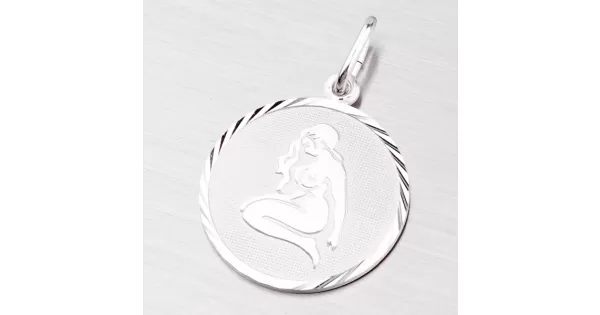Přívěsek ze stříbra - Panna M5089-08 : Goldex.cz